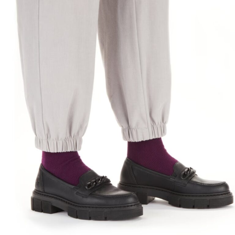 Rieker loafers til dame i sort | Model: M3861-01 | ®Rieker-shop.dk