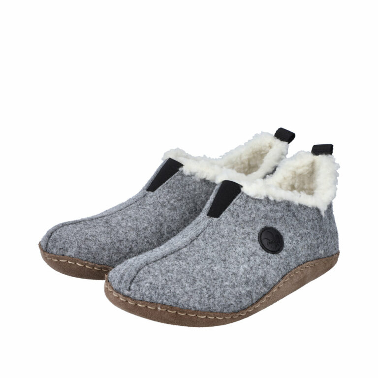 Rieker hjemmesko dame grå | Model: 66350-42 | ®Rieker-shop.dk