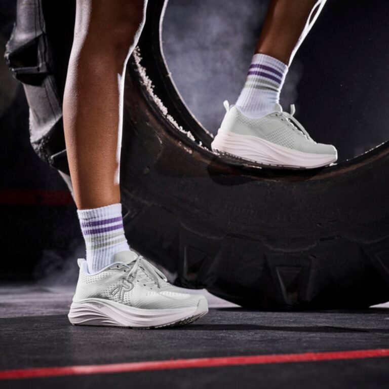 Rieker damesneakers i grøn | Ydersål på 4,5 cm | ®Rieker-shop.dk