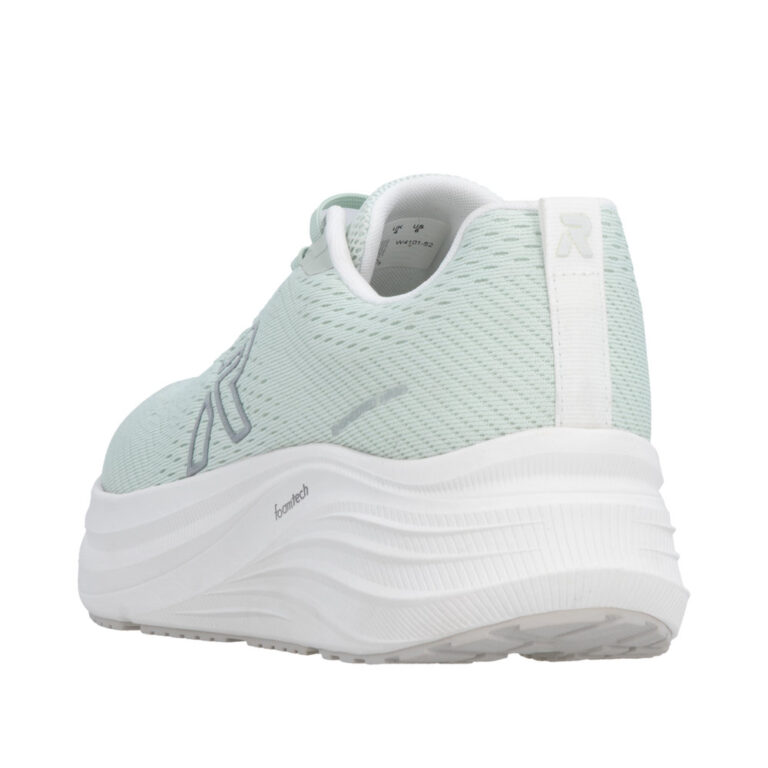Rieker damesneakers i grøn | Ydersål på 4,5 cm | ®Rieker-shop.dk